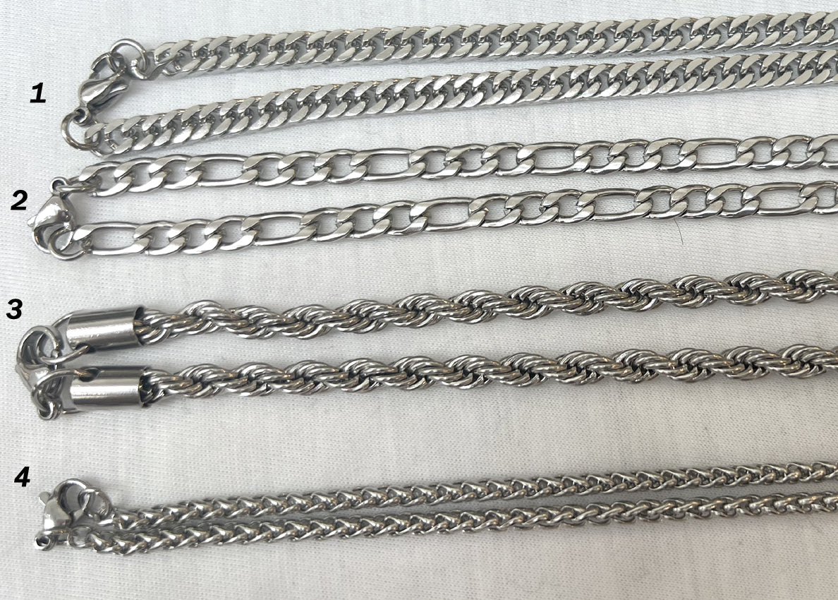 Stainless steel Chain– Punchprint Photo Engraving